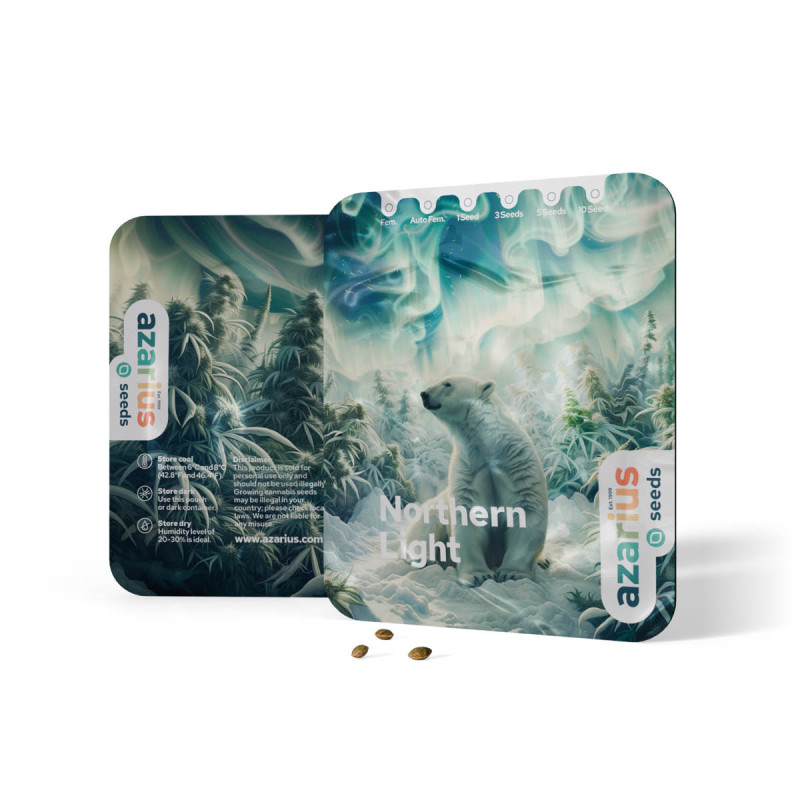 Graines de cannabis féminisées Northern Lights d'Azarius